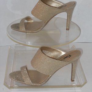 FIONI NIGHTS | Shoes | Fioni Night Gold Open Toe High Heel Sandals Size ...